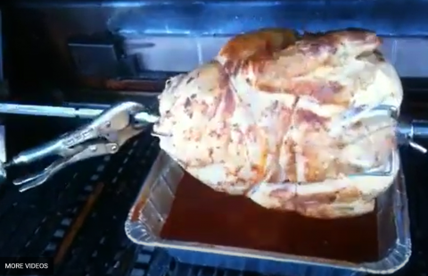 Redneck Turkey Roasting Video | Home of the Drivel Slingshot
